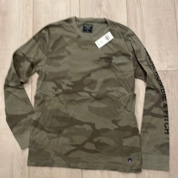 Abercrombie & Fitch | Shirts | Abercrombie Camo Long Sleeve Shirt Nwt Size M | Poshmark